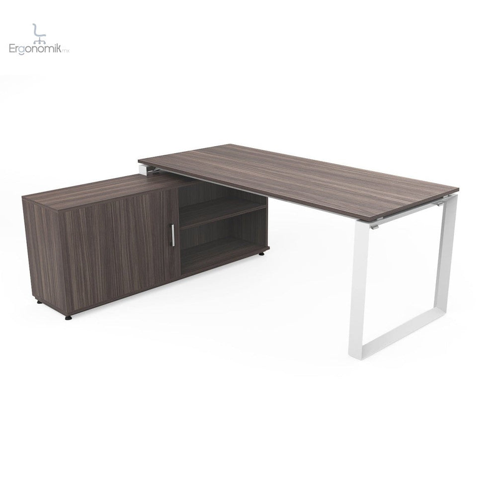 Escritorio Tri Sobre Credenza 180 X 80 - Ergonomik